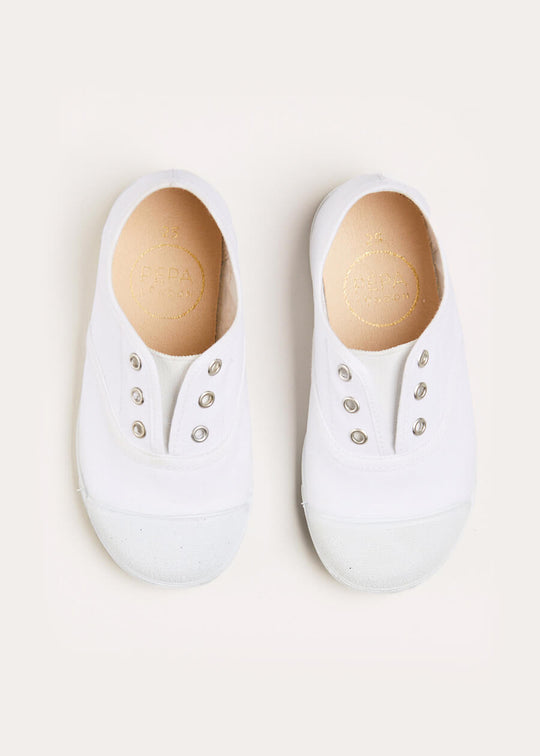 Plimsolls kids | Boys and girls canvas shoes | Pepa London